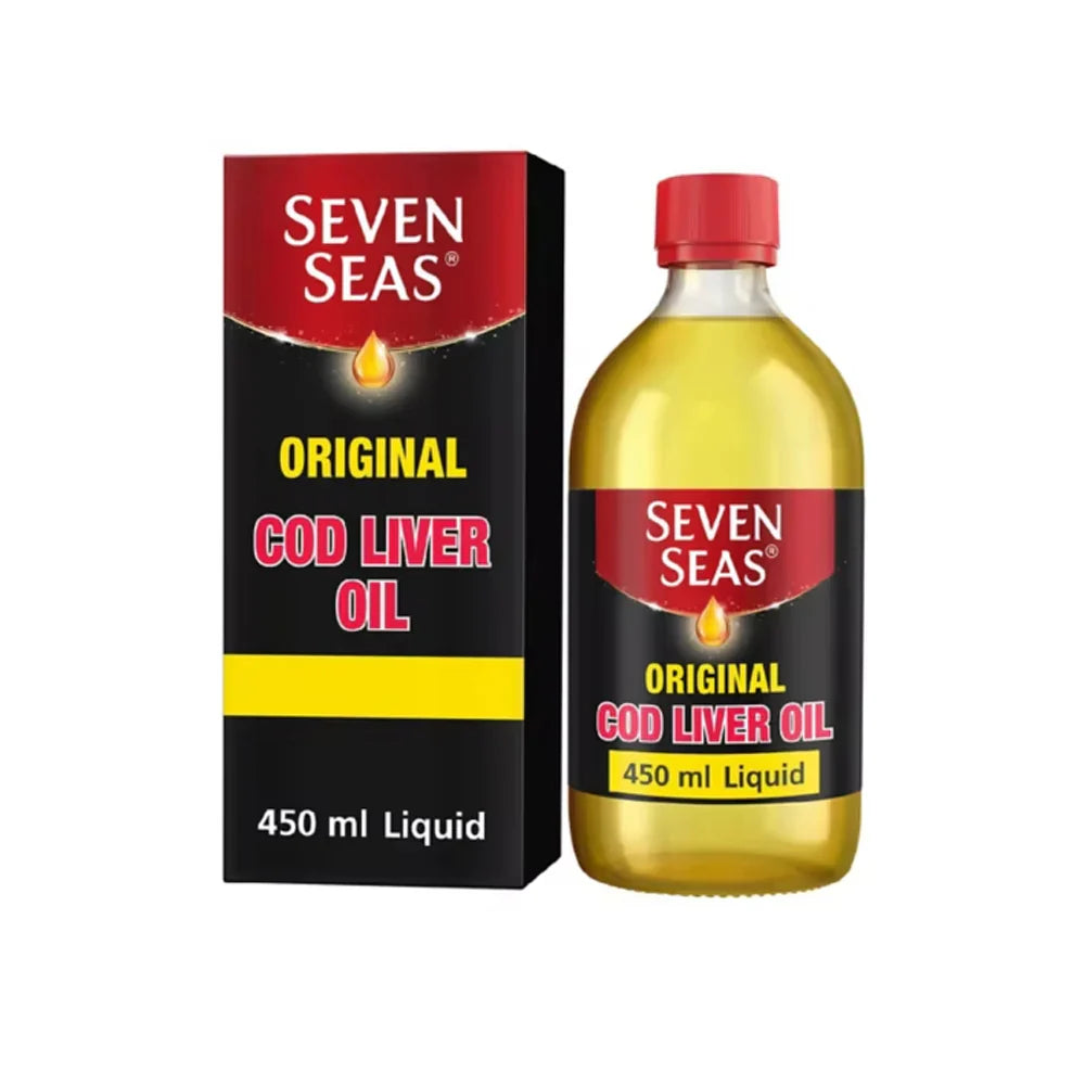 Seven Seas Original Cod Liver Oil Plus Syrup 450ml - Snapcart.pk