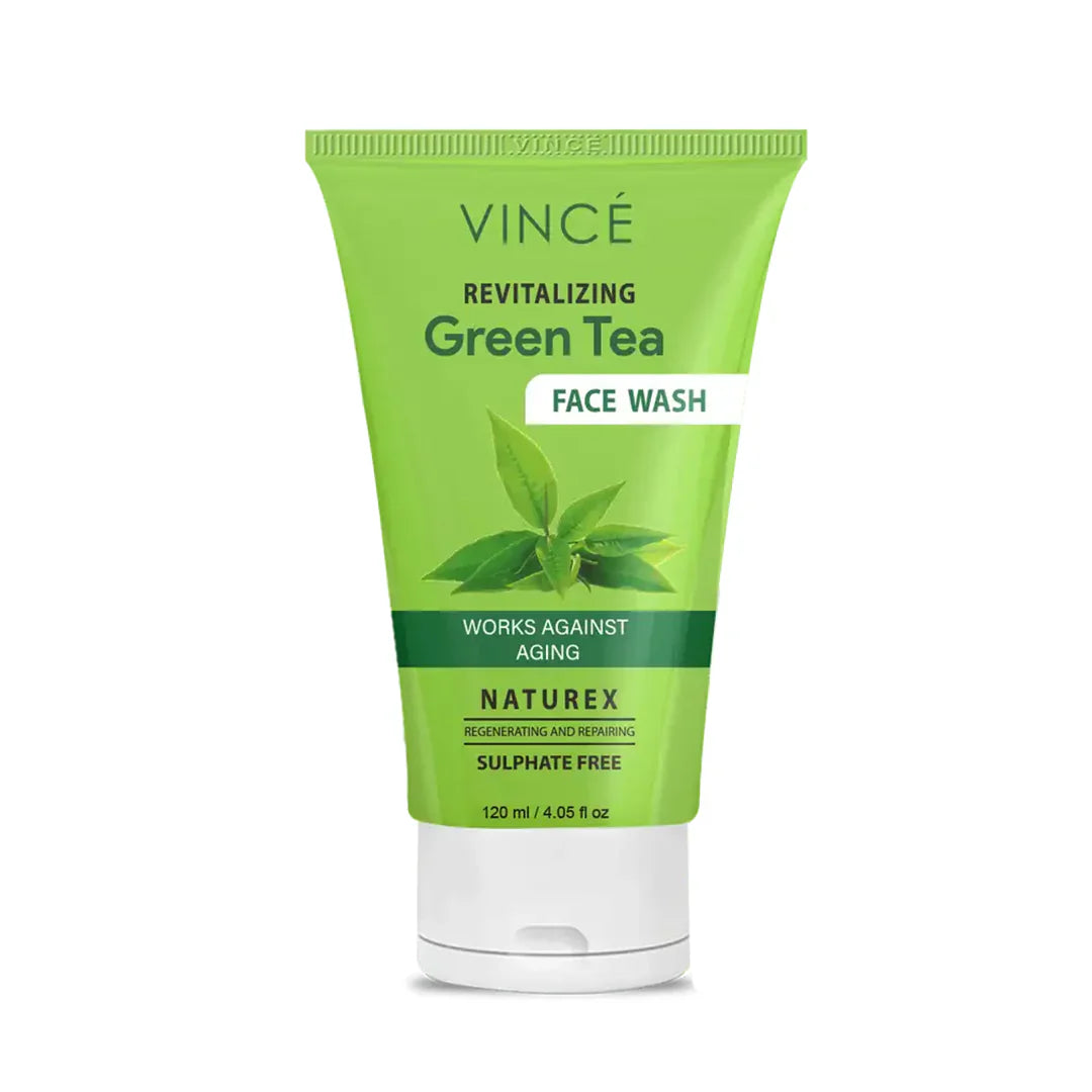 Vince - Revitalizing Green Tea Face Wash - 120Ml - Snapcart.pk