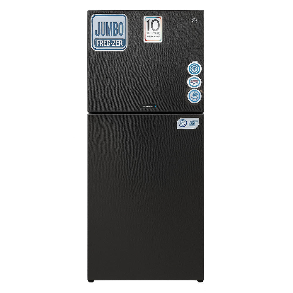 Buy PEL FLAT GLASS INVERTER REFRIGERATOR Model 21860FG ARCH BLACK ...