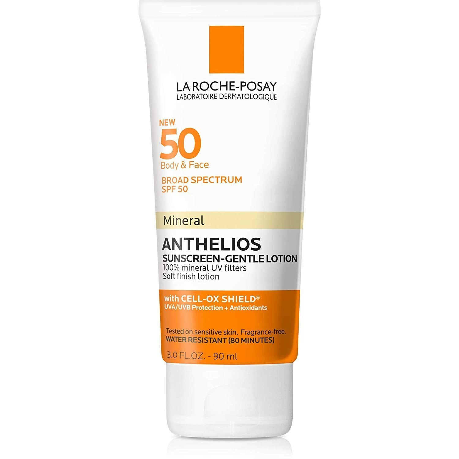 La Roche-Posay Anthelios Mineral Sunscreen SPF 50 Gentle Lotion 90Ml ...