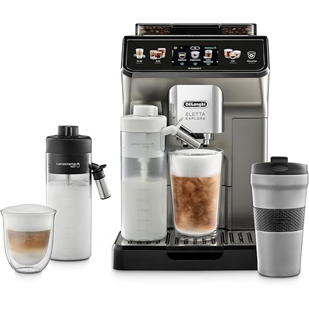 DELONGHI ELETTA EXPLORE COFFEE MACHINE Model ECAM450.86 – Snapcart.pk